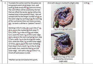 Ravelry: Freeform Circle Swirl Motif/Scrumble pattern by Amber Willen