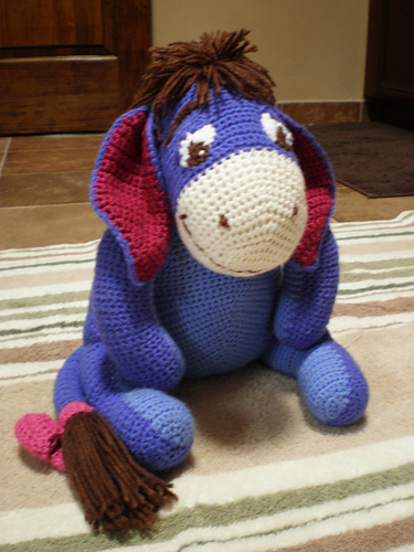 I crocheted Eeyore! : r/crochet