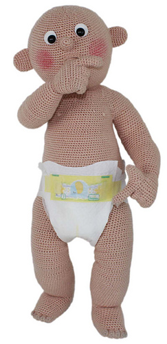 Ravelry: Life-Size Crocheted Baby-Dolls OLE & PINA pattern by Raphaela ...