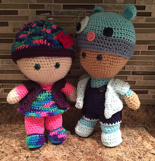 Ravelry: Weebee Doll - Mix and Match Clothing pattern by Laura Tegg