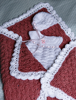 Ravelry: Burial Gown Set pattern by Terry Kimbrough