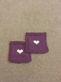 Ravelry: Bonding Squares - Heart pattern by Donna Dighton-Crookes