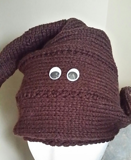 Ravelry: Poop Emoji Hat pattern by Maria Do Souto