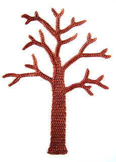 Ravelry: Tree Applique pattern by GoldenLucyCrafts