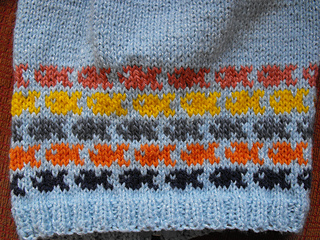 Ravelry: Allover Fish Chart pattern by Sandra Jäger