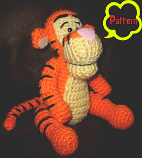 Ravelry: Crochet Tigger Amigurumi pattern by JNArts