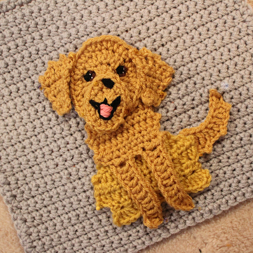 Help looking for a dog applique pattern! : r/crochet