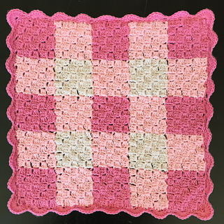 Ravelry: Gingham C2C Blanket pattern by Karla Wren