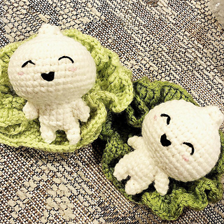 Ravelry: Bao Dumpling Amigurumi pattern by Autumn Leaflet