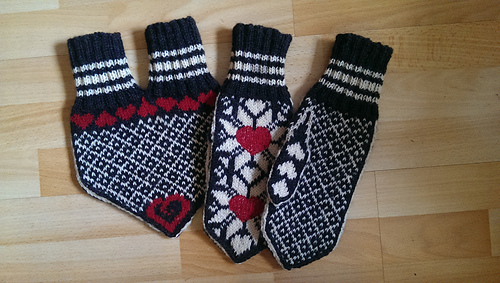 Ravelry: Selbu Love Kjærestevotter - Lovers Mittens pattern by Torunn ...