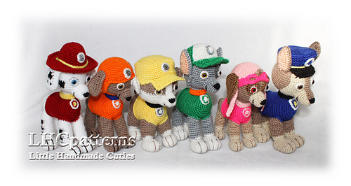 Ravelry: Paw Patrol pattern by Kristine Kuluka