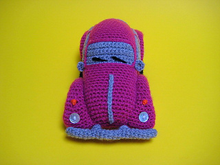 Ravelry: Amigurumi Volkswagen Beetle VW Classic Car pattern by Millionbells