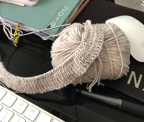 My friend's baby isn't born yet, so I had to use an improvised model ...