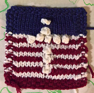 Ravelry: Pocket Prayer Cloth with Cross pattern by Nicole Haschke