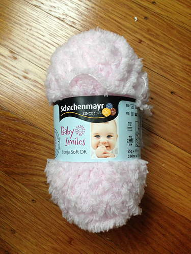 My friend's baby isn't born yet, so I had to use an improvised model ...