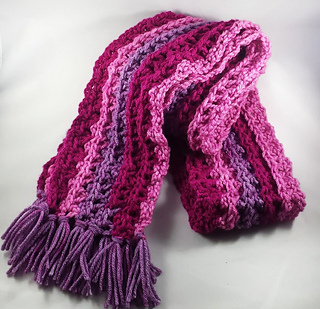 Ravelry: Ocean Waves Scarf pattern by CrochetDreamz