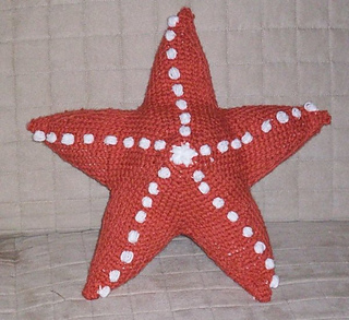 Ravelry: Starfish Pillow pattern by Richard Sechriest