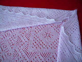 Ravelry: White Snow triangle pattern by Svetlana Loginova