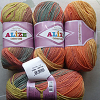 Ravelry: Alize Cotton Gold Batik Design