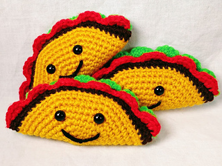 Ravelry: Happy Little Taco pattern by Melissa's Crochet Patterns