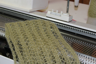 Ravelry: Machine Knit One Row Scarf pattern by Brenda Bell