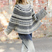 Ravelry: 40-18 Sweater with ethnic borders pattern by DROPS design