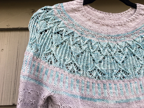 [FO] I finished my Zweig!! : r/knitting