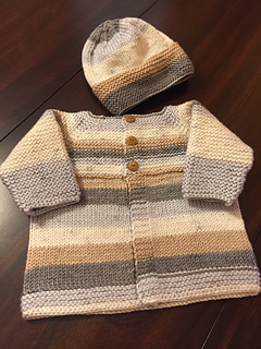 Ravelry: Babbity Baby Jacket pattern by marianna mel