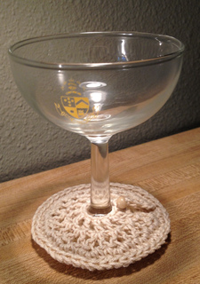 Ravelry: Wine Glass Coaster pattern by Carrie Au