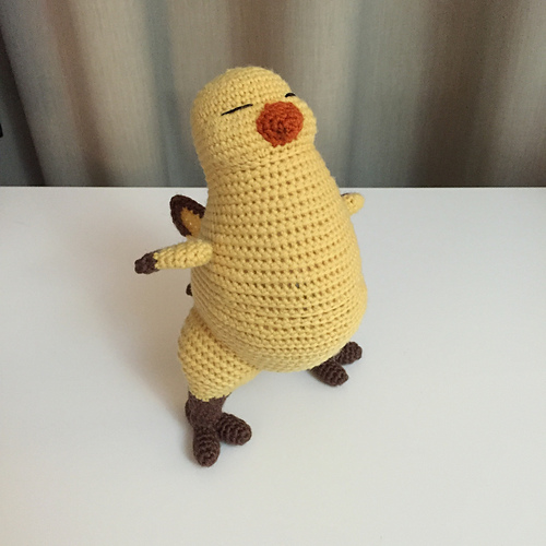 Fat Chocobo! I loved making this project. 😊 : crochet