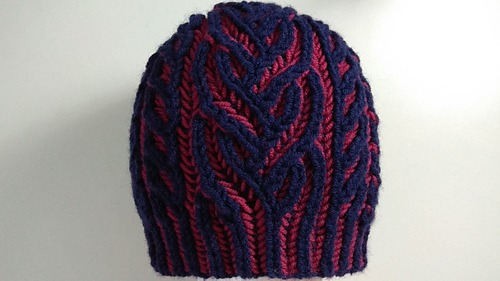 Ravelry: Interweave hat pattern by Happy Knitter