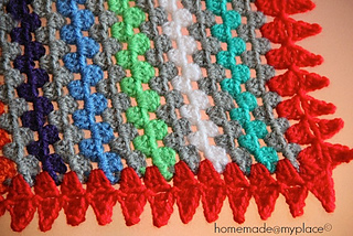 Ravelry: Spiky Border pattern by Alessandra Poggiagliolmi