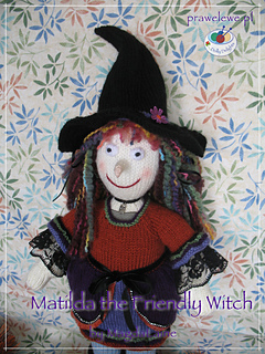 Ravelry: Matilda-the Friendly Halloween Witch pattern by MagdaLaine
