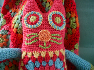 Ravelry: Granny Square Kitty Cat Softie pattern by Julie Harrison