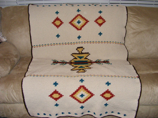 Ravelry: Native American Afghan pattern by Patricia Mettille