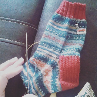 Ravelry: Easy Magic Loop Sock Pattern pattern by Courtney Aten