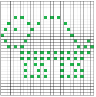 Ravelry: turtle bobble chart pattern by Teri Heathcote