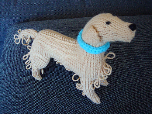 (finished product) Australian shepherd! : r/knitting