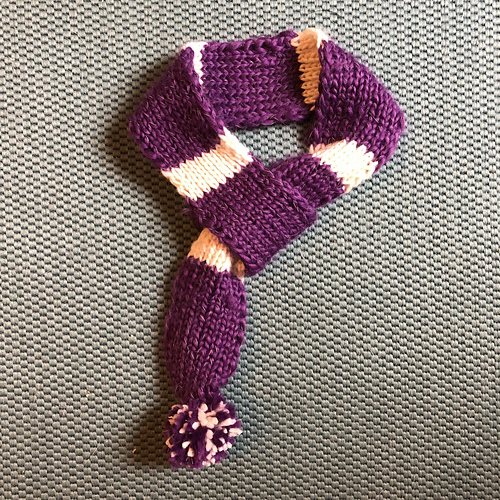 Jaunty Reflective Dog Scarf : r/knitting