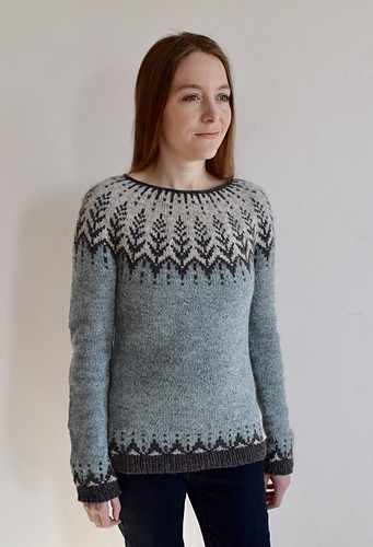 Vintersol sweater is (nearly) finished and I love it! : r/knitting