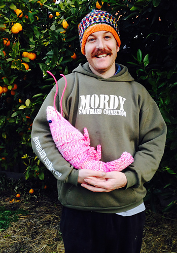 I finished the Holiday Prawn! 🦐Free pattern on Ravelry: https://www ...