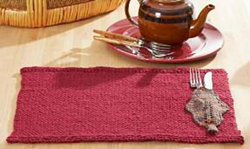 Ravelry: Autumn Leaves Placemats pattern by Lily / Sugar'n Cream