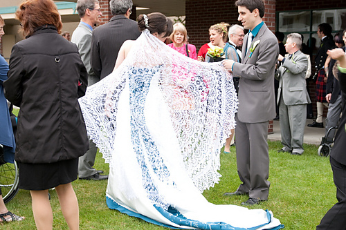 [Help] Knitted bridal veil? : r/knitting