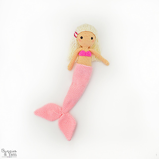 Ravelry: Mindy the Mermaid Doll pattern by Michelle Alvarez