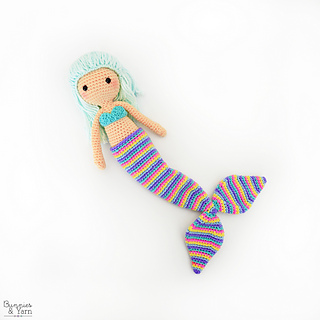 Ravelry: Mindy the Mermaid Doll pattern by Michelle Alvarez