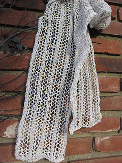 Ravelry: Reversible One Row Lace Scarf pattern by Maureen Carter