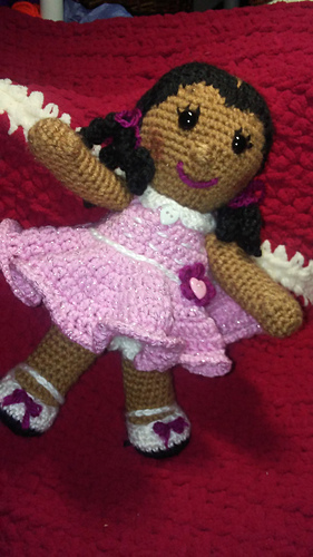 Ravelry: Marci Doll and First Ruffly Dress pattern by Sandy Nordwall Eggers