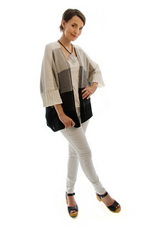 Ravelry: Gray Shadow Kimono (or Poncho) pattern by Lidia Karabinech