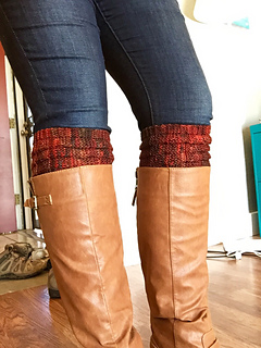 Ravelry: 2-Needle Boot Toppers / Cuffs pattern by Kris Basta ...