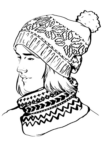 Finished Anthology hat! (sort of.) : r/knitting